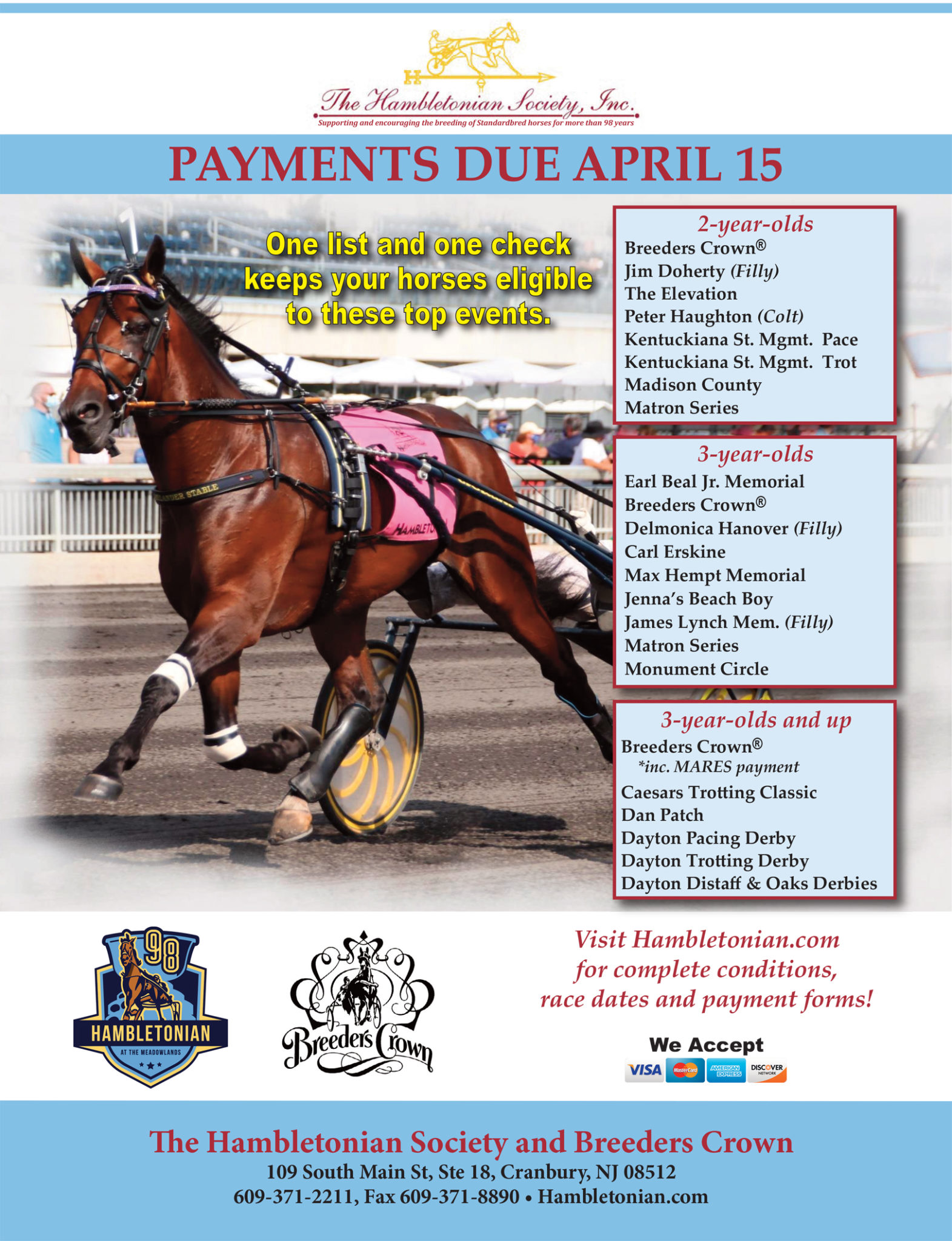 Big Towner — Simpson’s Folly, Part 1 – Harness Racing Update
