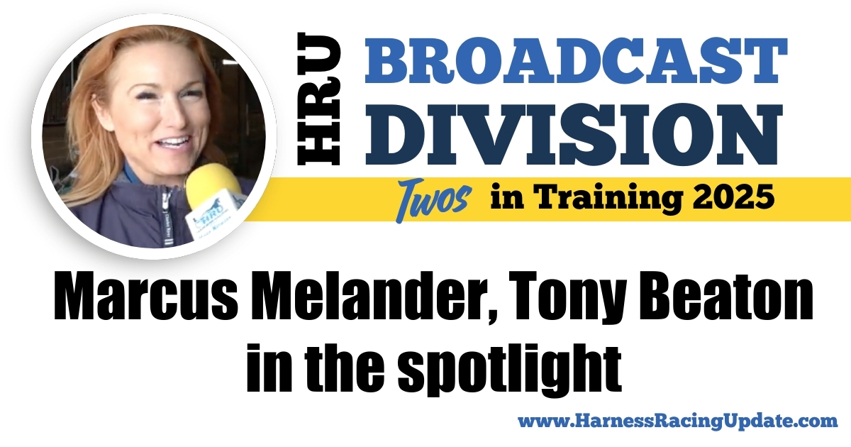 Marcus Melander, Tony Beaton in the spotlight - Harness Racing Update