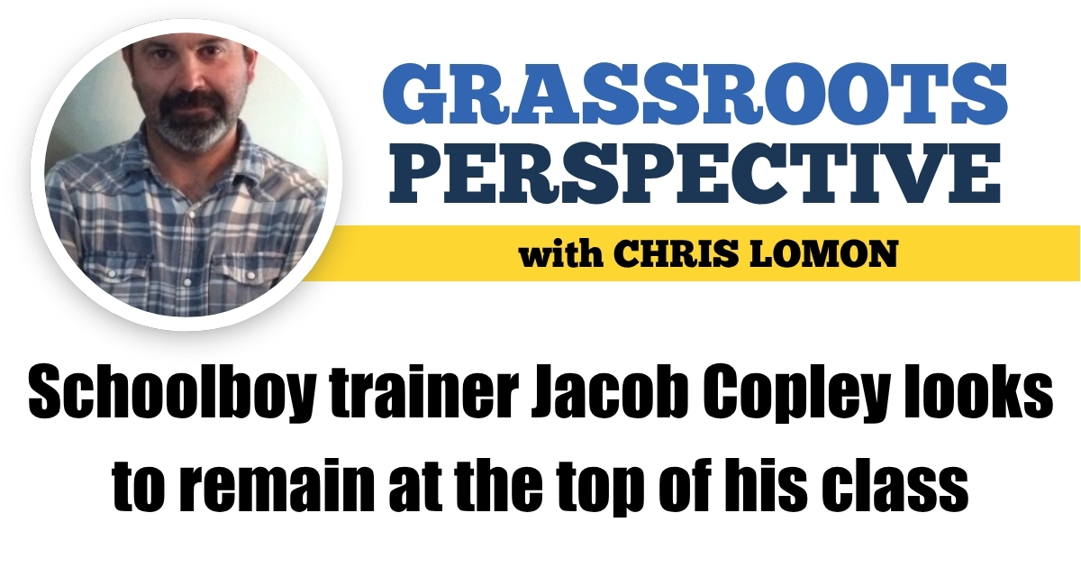 Schoolboy trainer Jacob Copley looks to remain at the top of his class ...