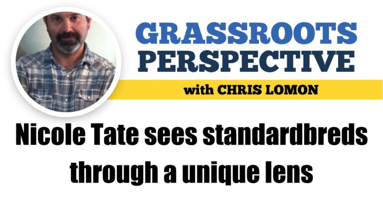 Nicole Tate sees standardbreds through a unique lens - Harness Racing ...