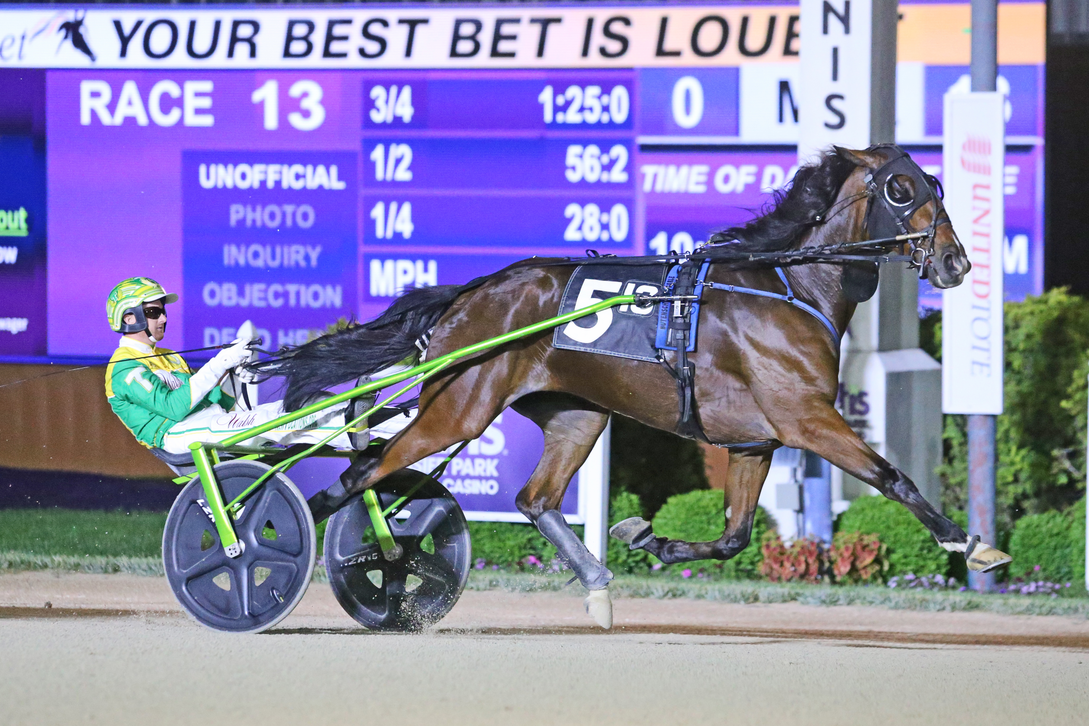 San Patricio makes a statement in Indiana Sires Stakes opener - Harness ...
